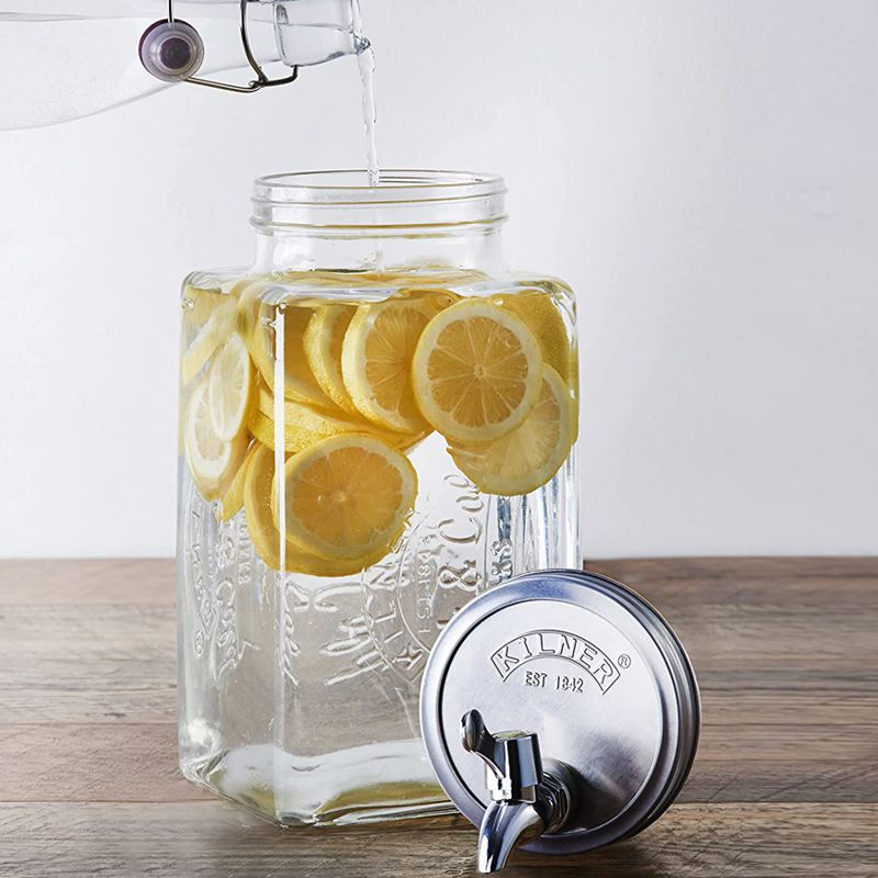 Distributeur de boissons pour le frigo 3L - Kilner - La Guilde Culinaire