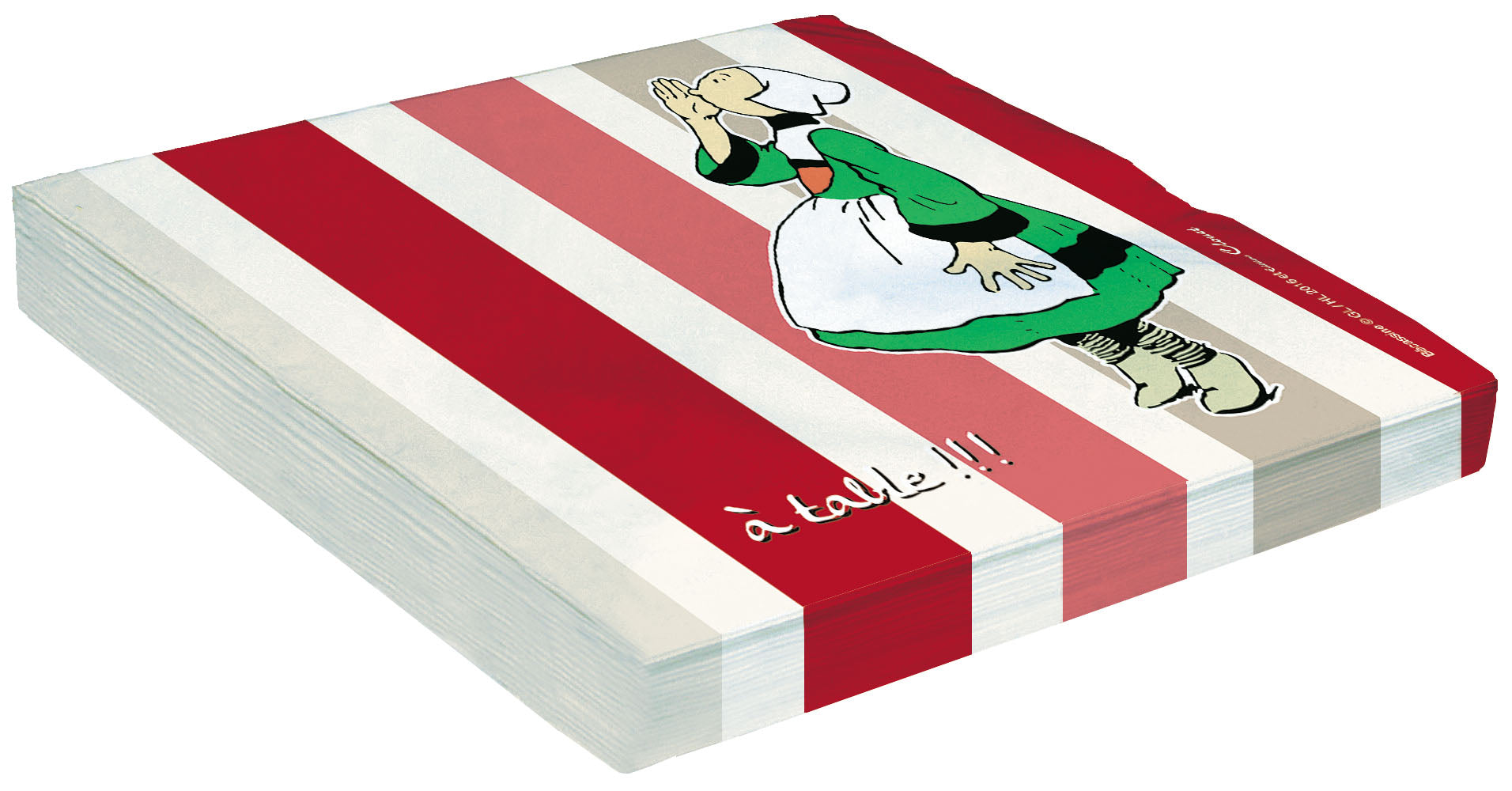 Serviettes À table - Bécassine – Editions Clouet – La Guilde Culinaire