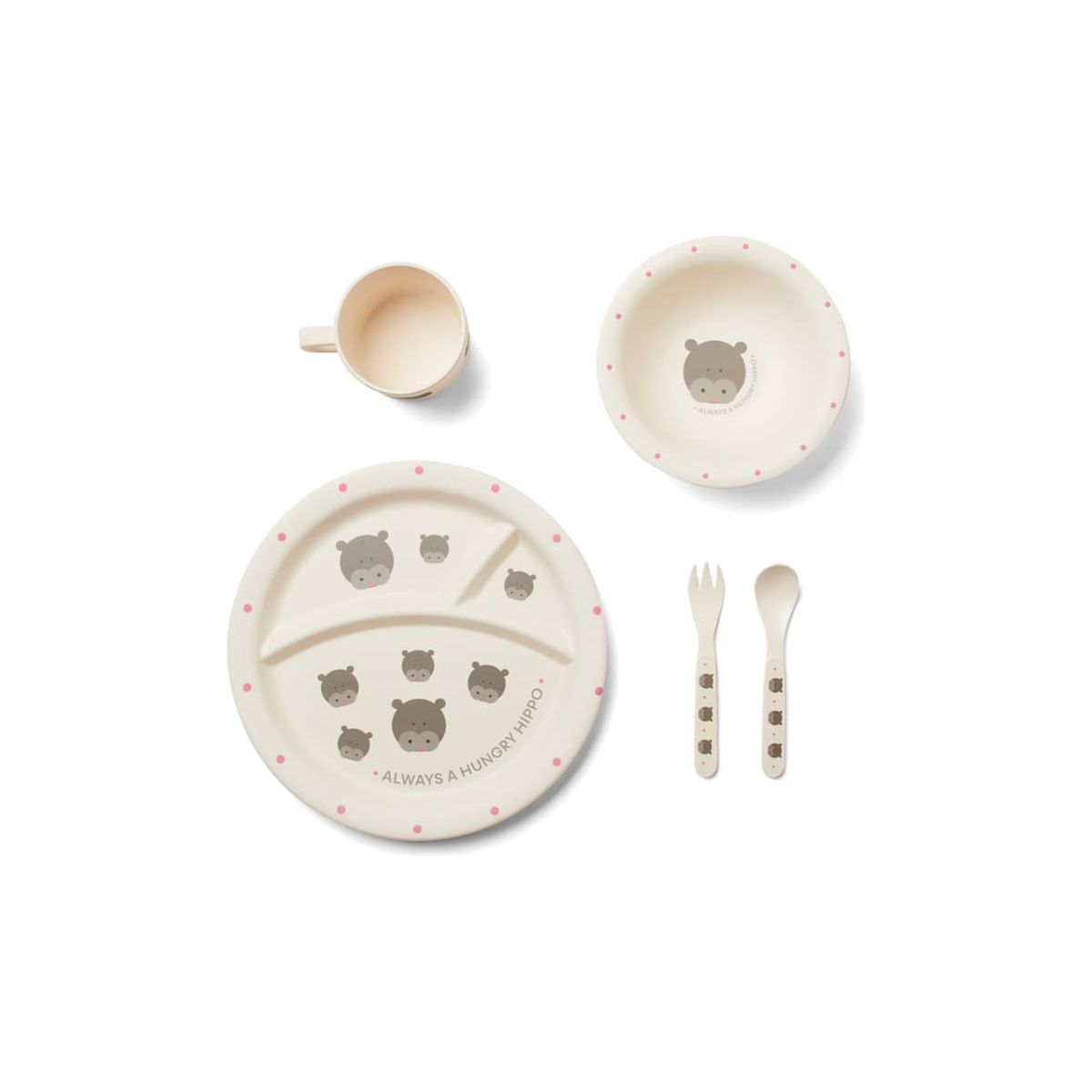 Red rover 20021 dinner set, hippo design, 5 piece – Red Rover – La ...