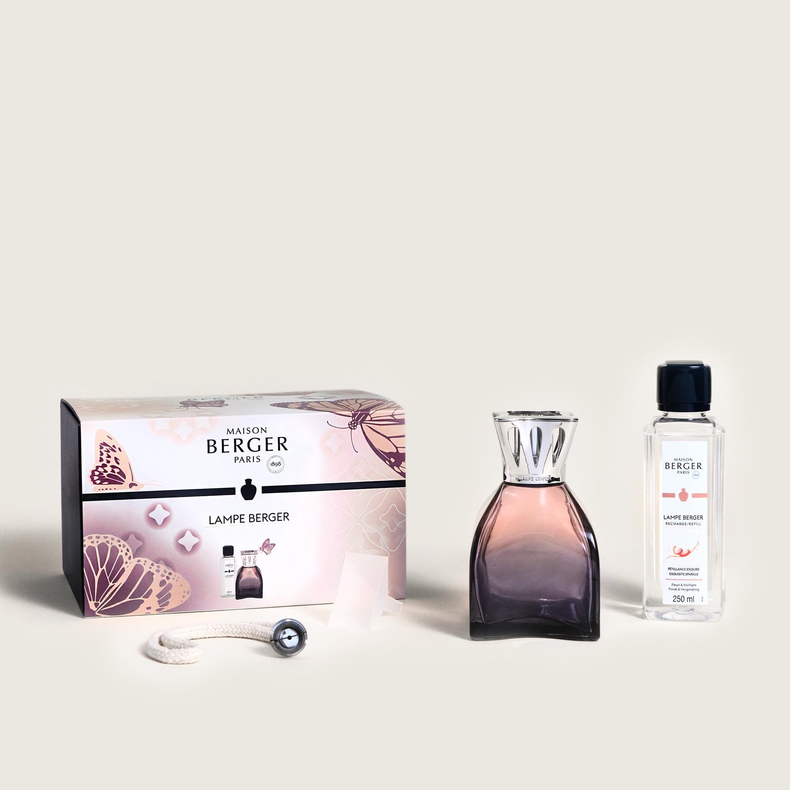 Coffret lampe Berger - Lilly Rose - Maison Berger Paris - La Guilde ...