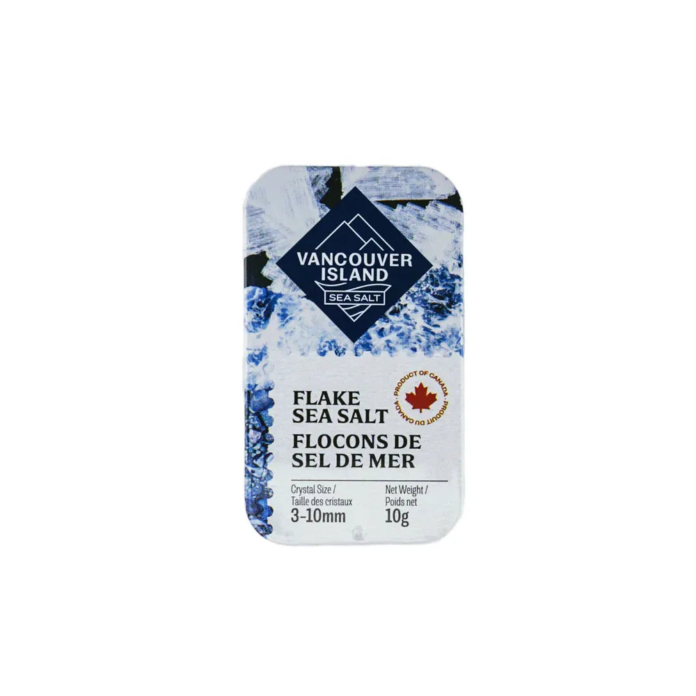 Flocons de sel de mer - Contenant de voyage 10g - VANCOUVER ISLAND SEA ...