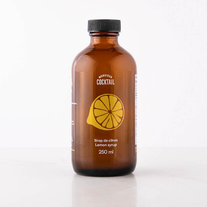 Lemon syrup 250ml - Monsieur Cocktail - La Guilde Culinaire