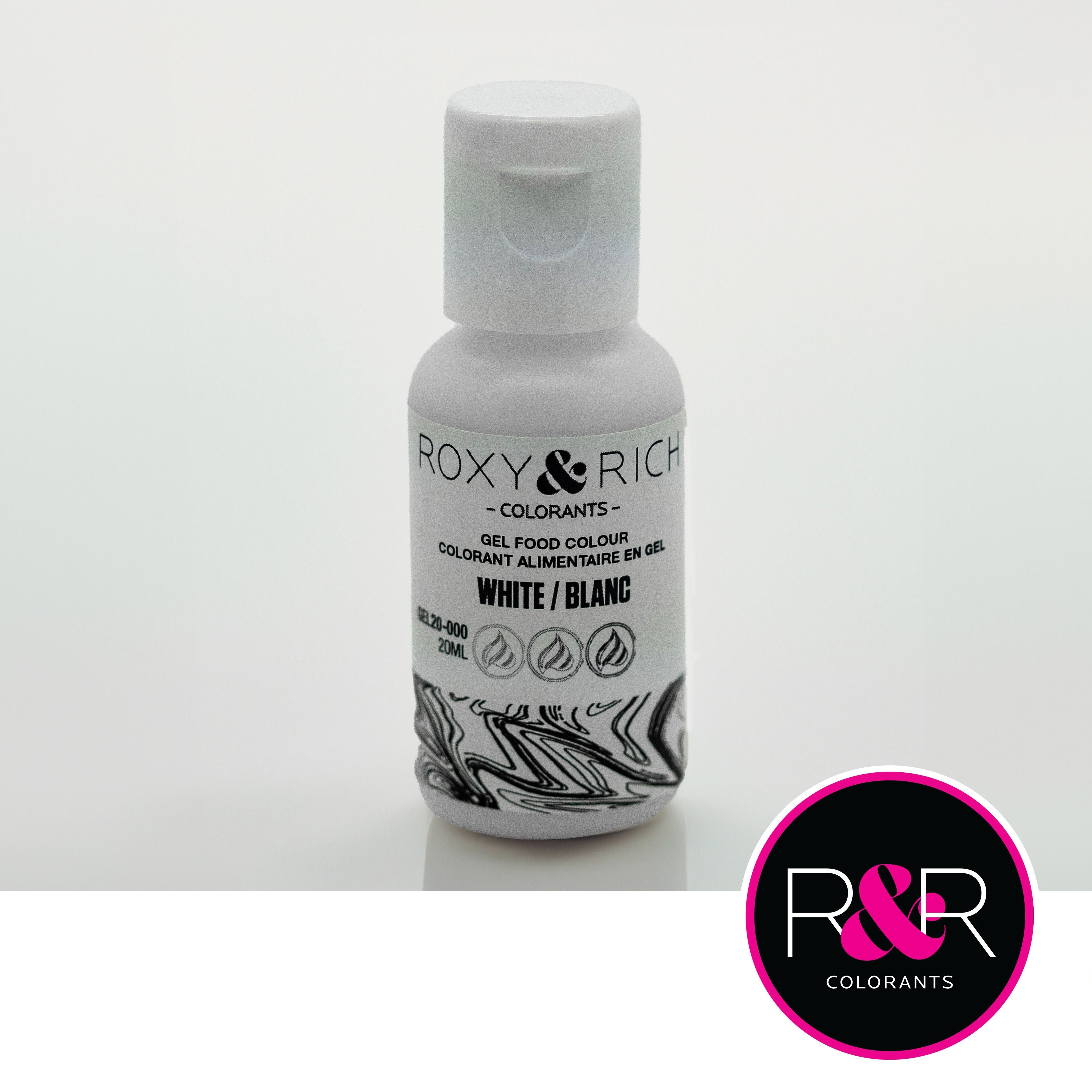 Gel colorant - Blanc (20ml) - Roxy & Rich - La Guilde Culinaire