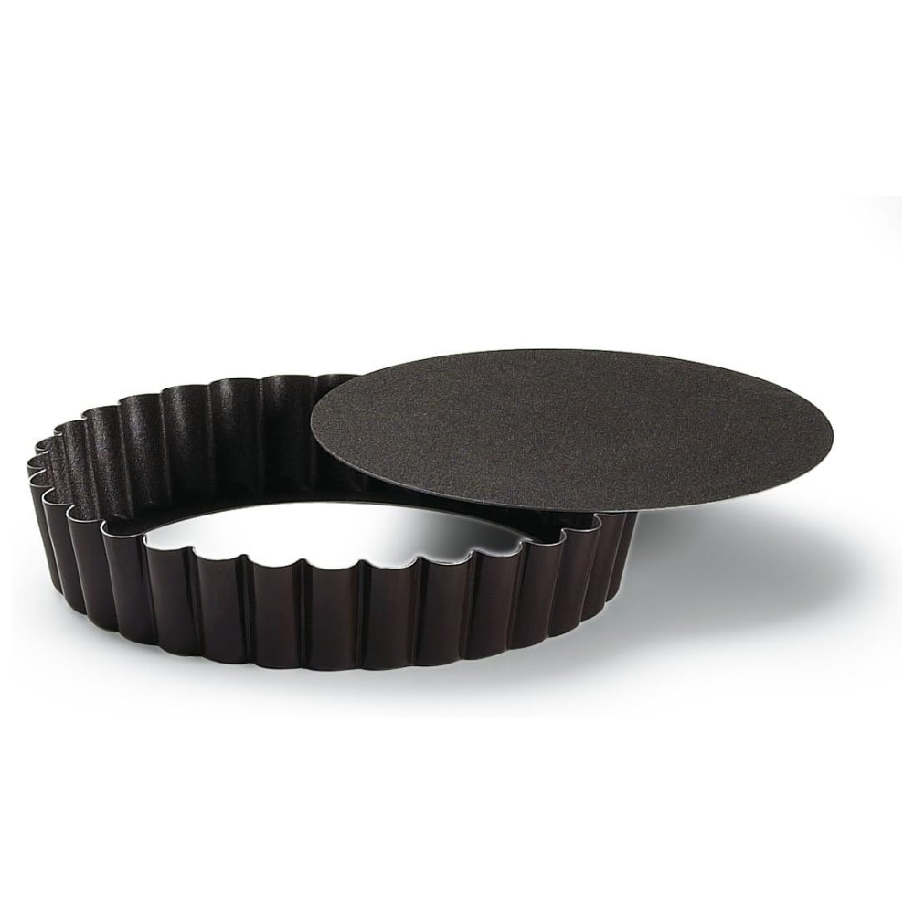 5 1/2" Round Fluted Tartlet Mold w/ Removable Bottom - Gobel - La ...