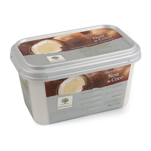 Purée de Noix de coco surgelée 1kg - Ravifruit - La Guilde Culinaire