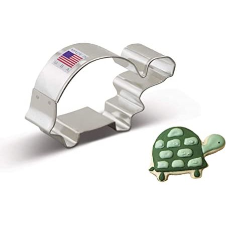 Cute Turtle Cookie Cutter 3 1/4" - Ann Clark Cookie Cutters - La Guilde ...