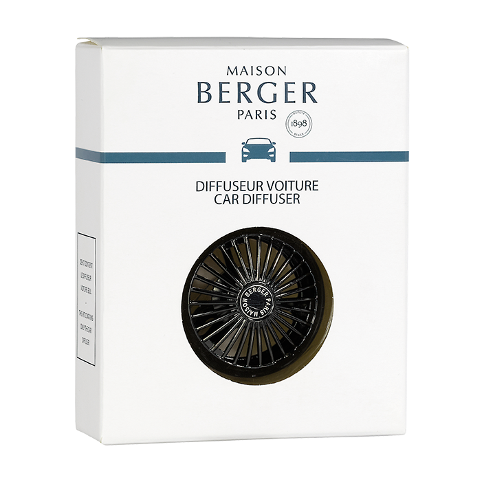 Car Wheel Diffuser - Metallic Black – Maison Berger Paris – La Guilde ...