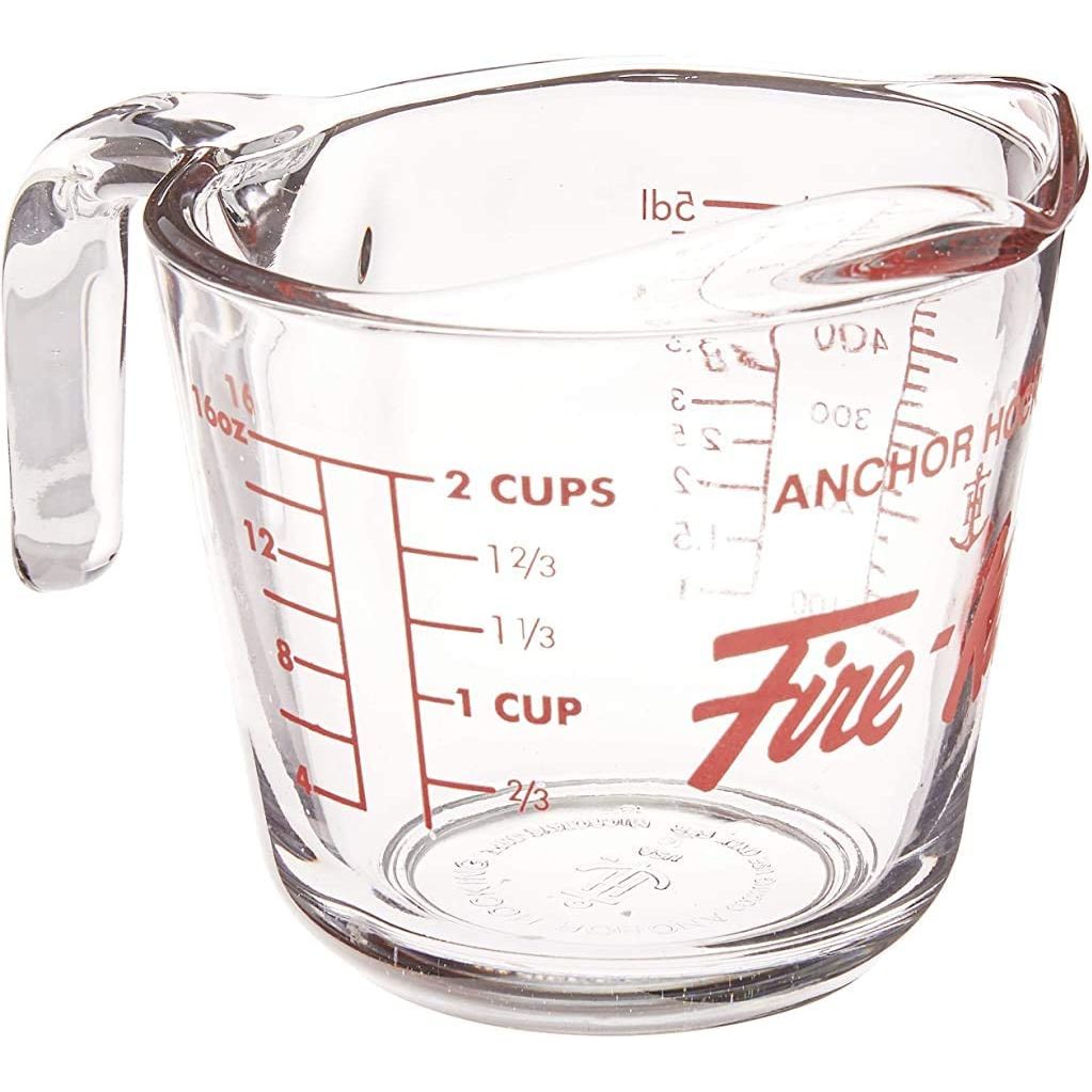 Glass measuring bowl 2 cups - Fox Run - La Guilde Culinaire