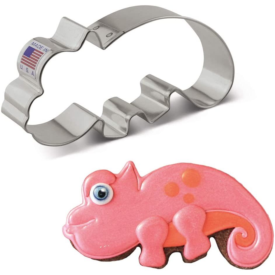 LilaLoa's Lizard Cookie Cutter3 1/2" x 3 1/2" - Ann Clark Cookie ...
