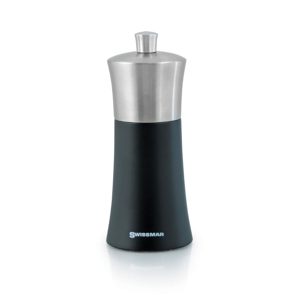 Manual Salt Mill TORRE Black 6"-15cm - Swissmar - La Guilde Culinaire