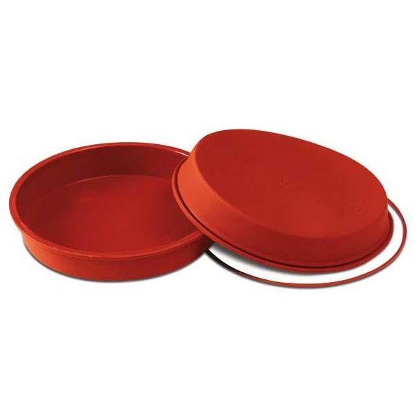 Round Genoise mould Ø 280 mm in flexible silicone SILICONFLEX - SilikoMart