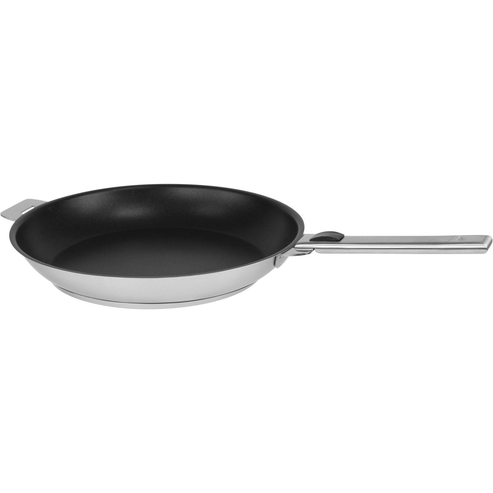 Stainless frying pan - exceliss non-stick coating - removable strate ...